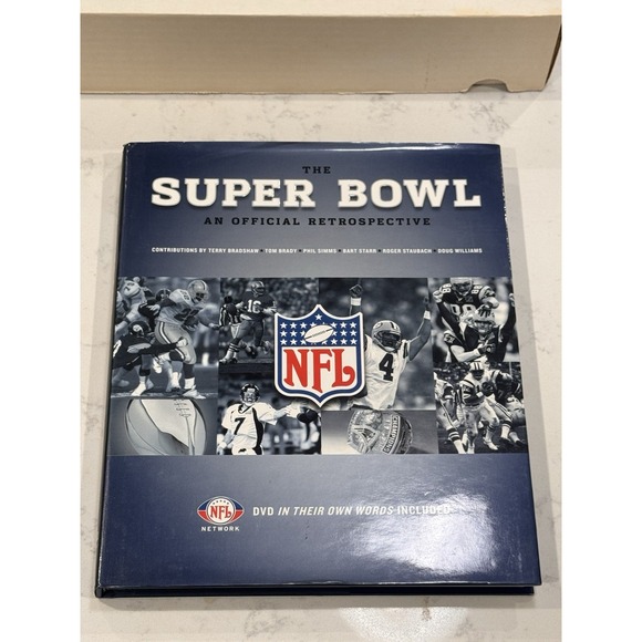 Accents | The Super Bowl An Official Retrospective Hardcover Wdust ...